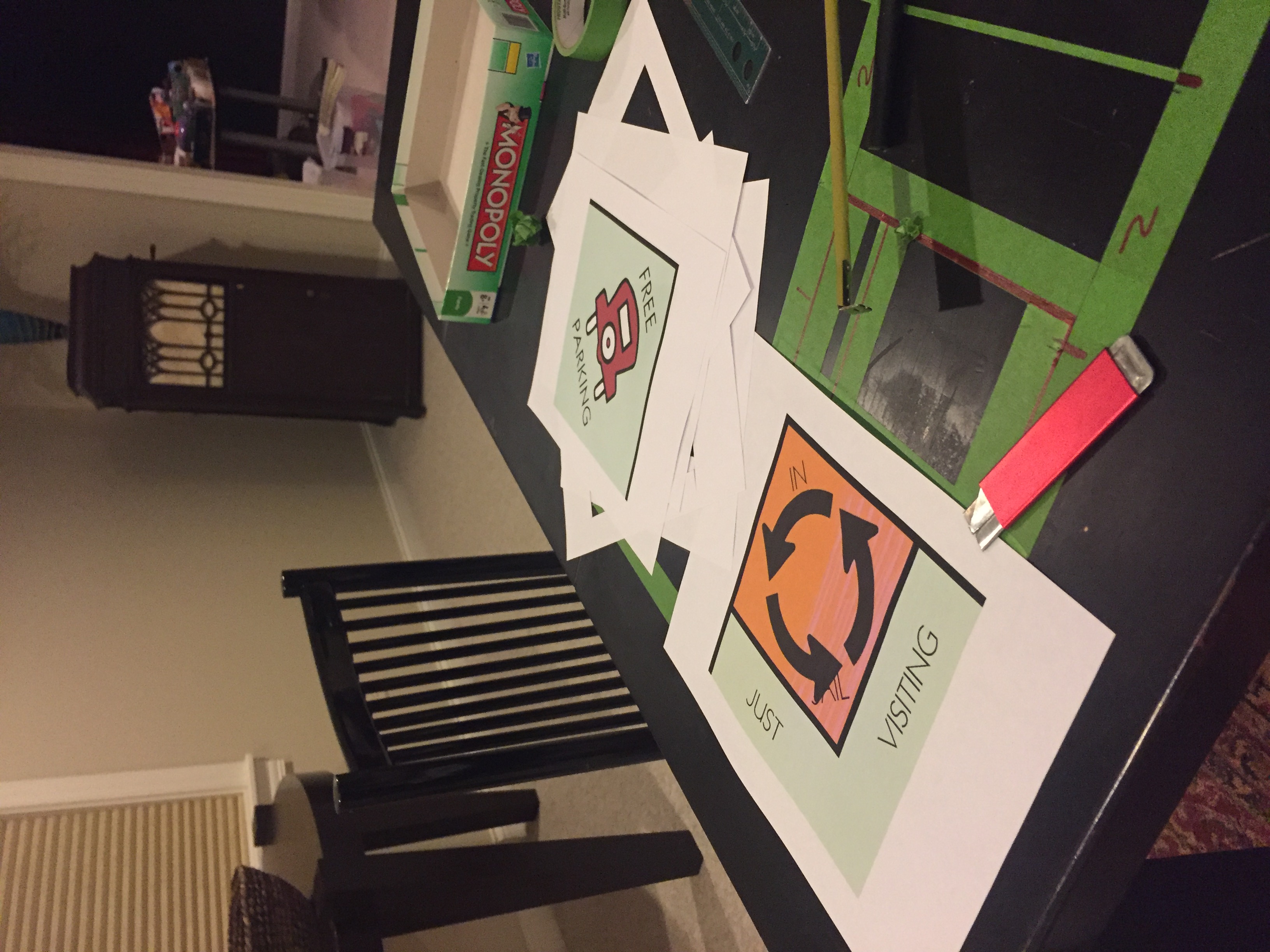 Shane Hickman | Custom Monopoly Table